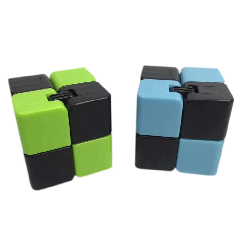 Double Color Infinite Cube Square Fidget Antistress Resistance Anxiety ...