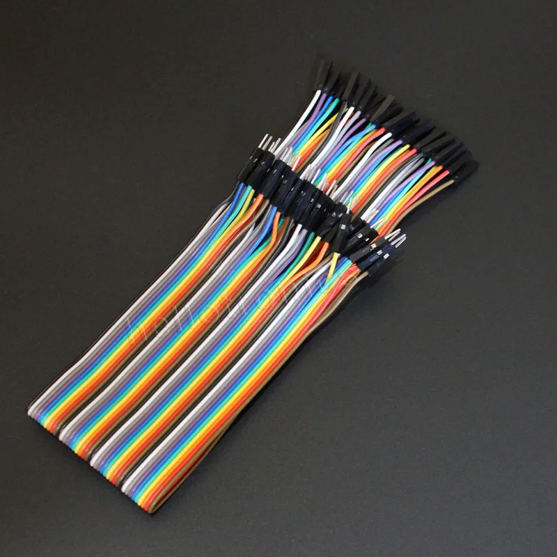 Hellotronics Cable de cinta Dupont Premium para Arduino, Conector de 40 ...