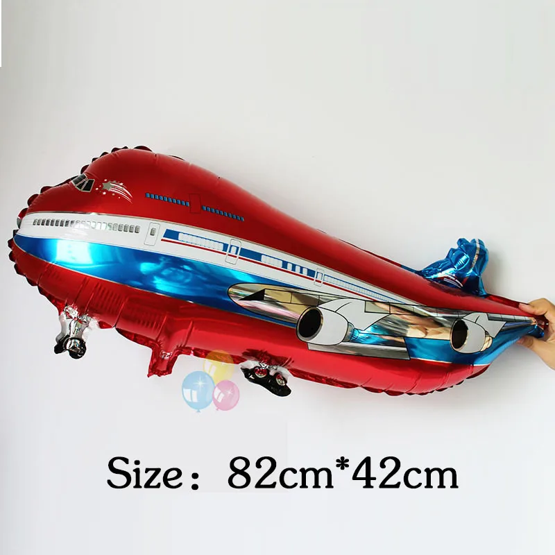 Large airplane balloon Foil Balloons Cartoon Happy Birthday Wedding ...