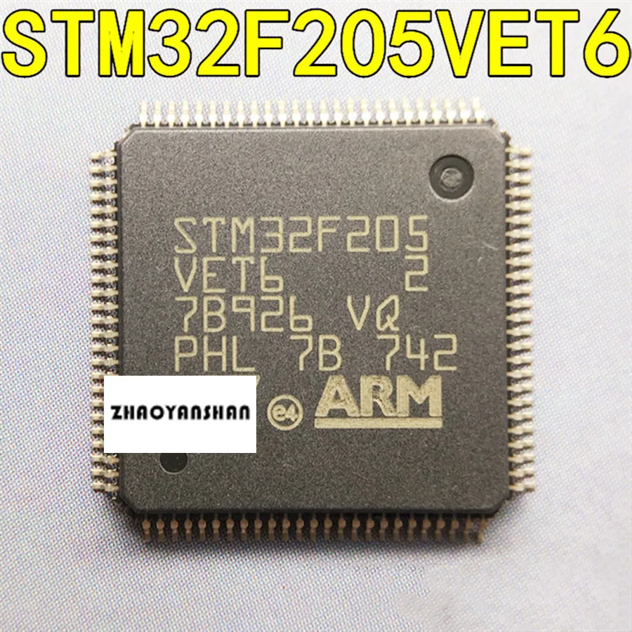 10pcs X STM32F205VET6 popu STM32F205 LQFP100 신제품 무료 배송|메인 프로세서| - AliExpress