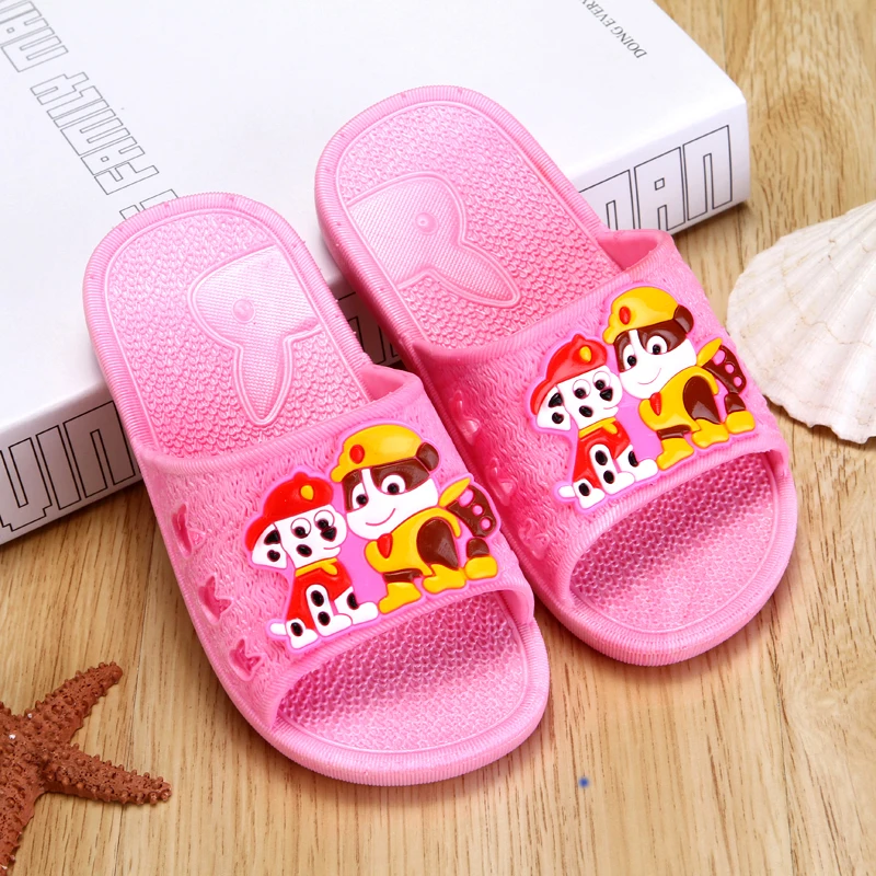 YAUAMDB kids slippers summer boys girls flip flops shoes flat soft ...