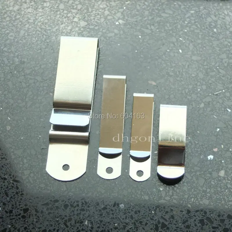 25 Pcs Belt Clip 44mm 52mm 63mm 83mm Leather Craft For Spring Holster ...