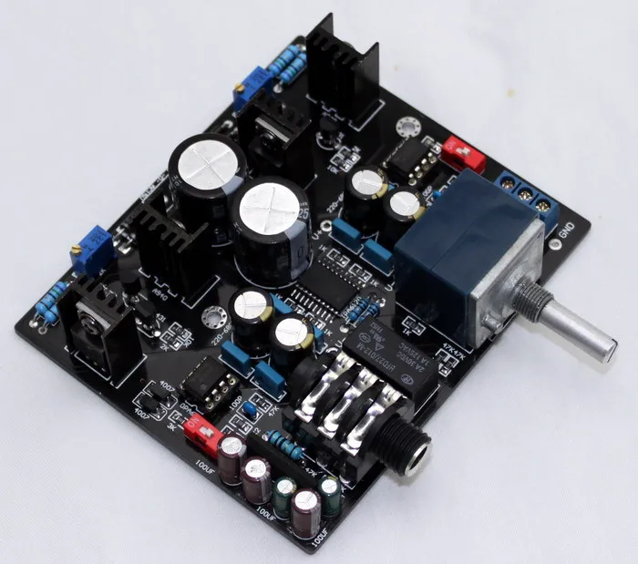 YJ TPA6120A Headphone Amplifier board dual AC15V 0 15V NE5534 + UPC1237 ...