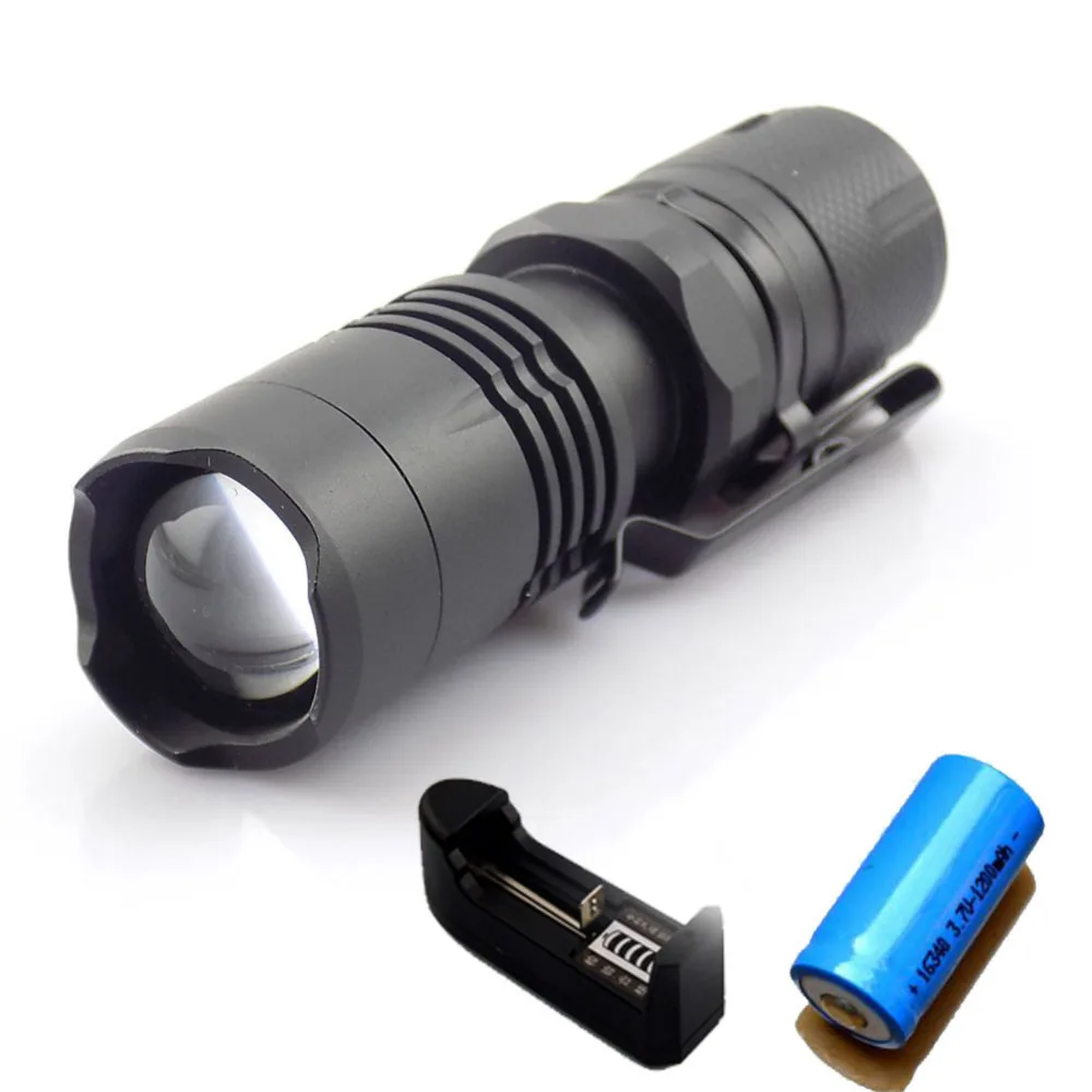 Mini linterna LED XM L T6 super Ultra brillante luz de Flash portátil ...