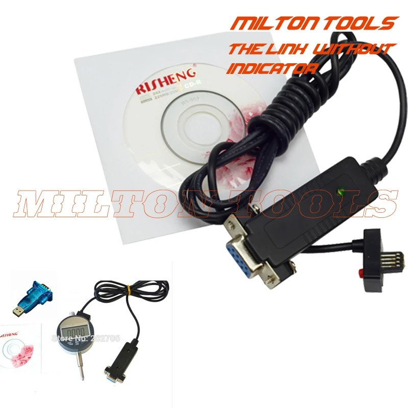 Rs232 (9holes) Data Output For Digital Indicator Digital Caliper ...