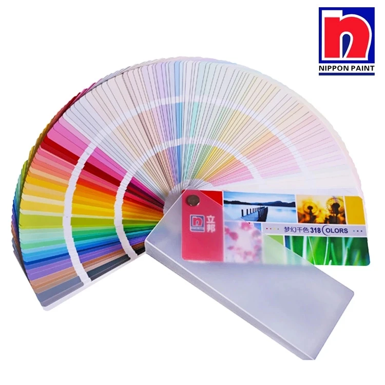 Color Card Japanese Paint Color Chip Japan 318 Color - Candle Making ...