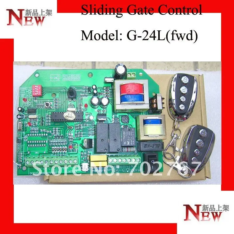 G 24 sliding door opener/sliding gate opener control board/AC220Vmotor ...