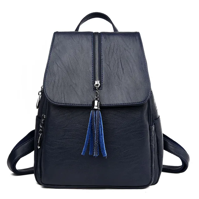 Luxury Leather Backpack Purse | semashow.com