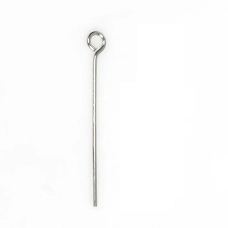 0.6x35mm 200pcs/lot Stainless Steel Eye Pin For Jewelry Making DIY ...