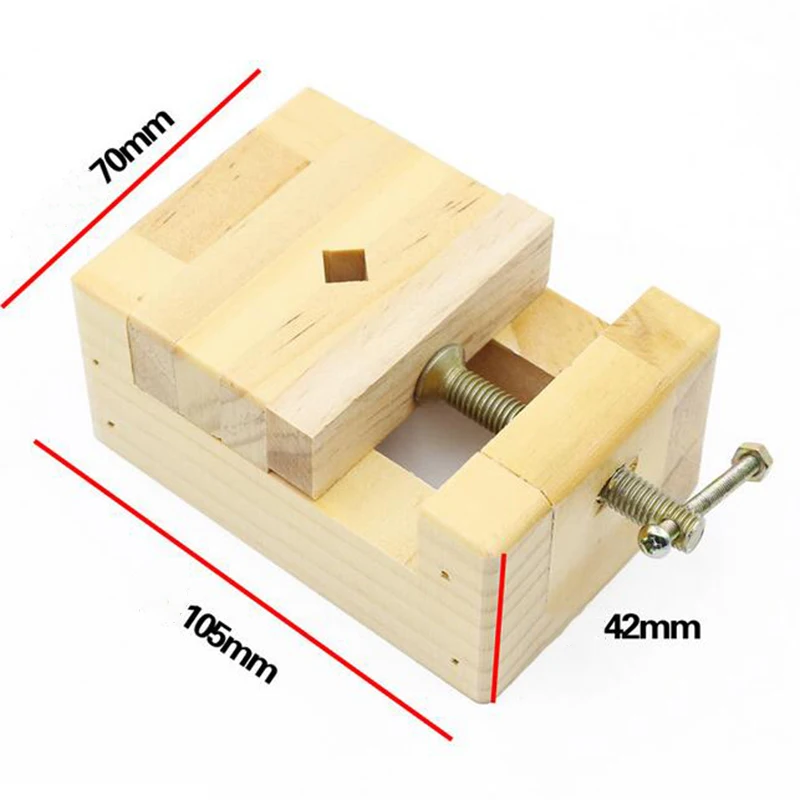105*70*43mm DIY Wood Working Tool Mini Flat Pliers Vise Clamp Table ...