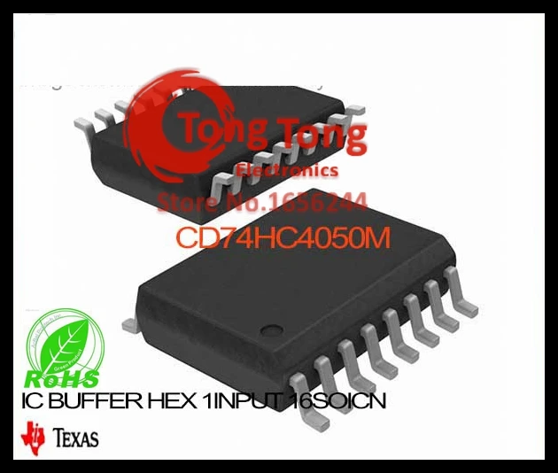CD74HC4050M IC BUFFER HEX 1INPUT 16SOICN CD74HC4050M 4050 CD74HC4050 HC4050M HC4050|hex bar|hex ...