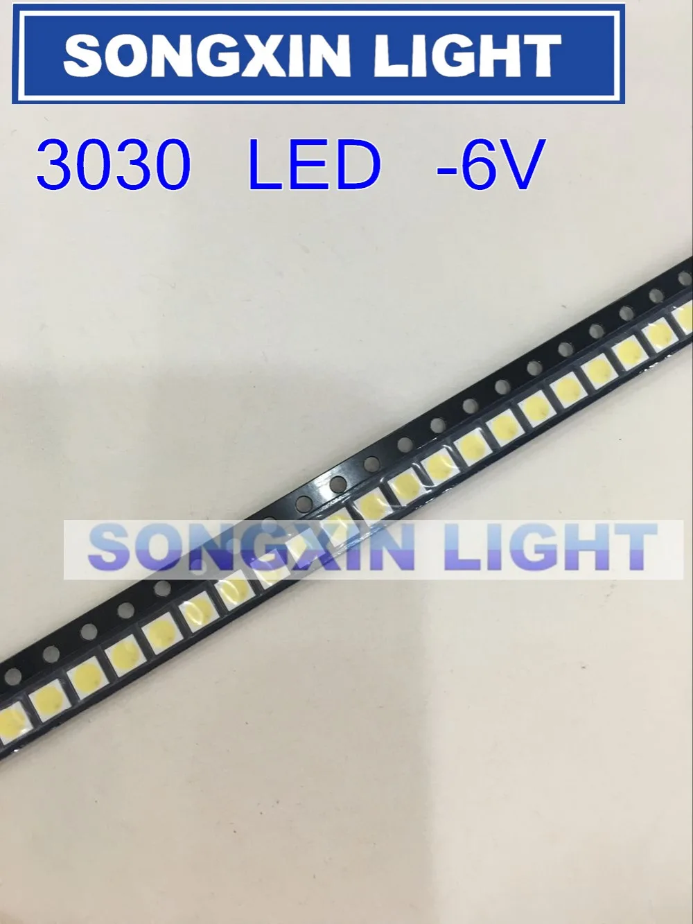 100PCS SMD 3030 LED 차가운 백색 가벼운 점화 신청 1W 6V 3MM * 3MM LED|smd 3030|3030 ...