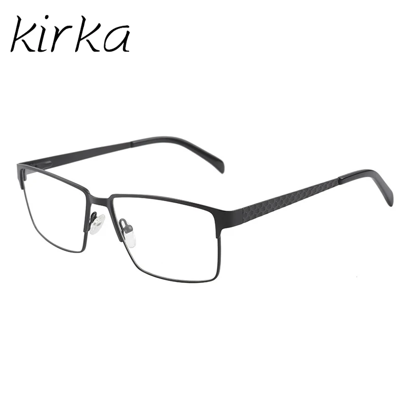 Kirka Metal Clear Fashion Glasses Frame Brand Designer Optical