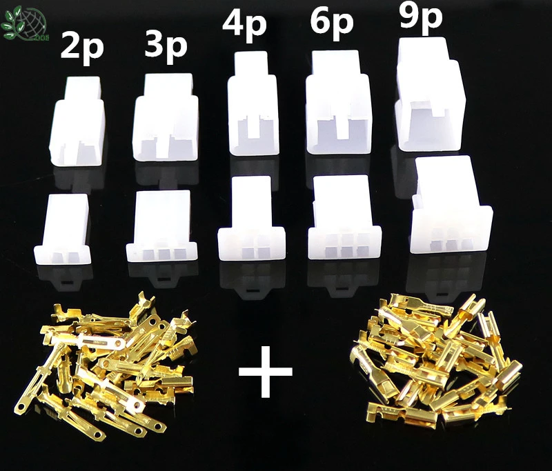 10/lot 2/3/4/6/9 Pin 2.8mm Automotive Electrical Wire Auto/car 2.8 ...