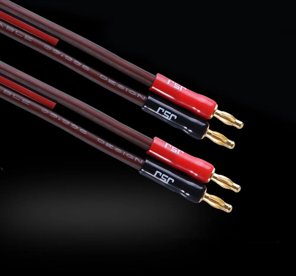 Goso High Quality 1.5m - 5 Meter Hi-end Banana Copper Speaker Audio ...