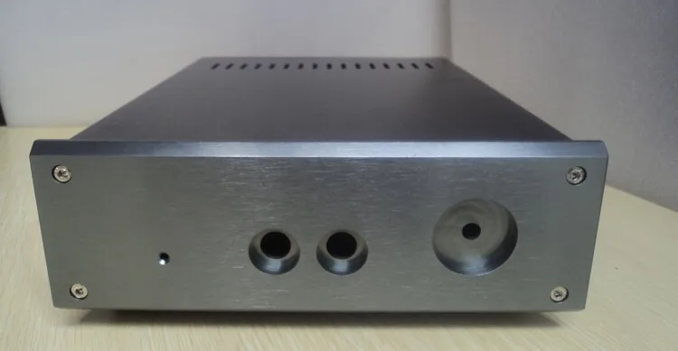 DIY amplifier case 200*70*263mm Iron gray E amp chassis/Full aluminum ...