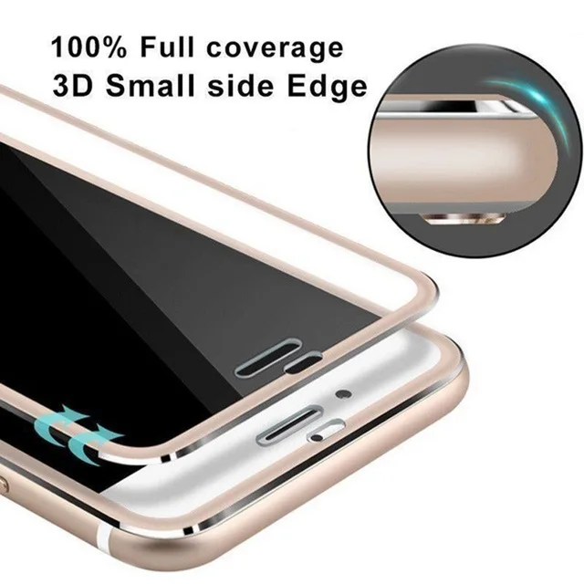 Protector de pantalla para iPhone, cristal templado prémium 9H con ...