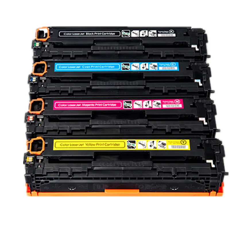 BLOOM compatible 202A CF500A -503A toner cartridge for HP Color ...