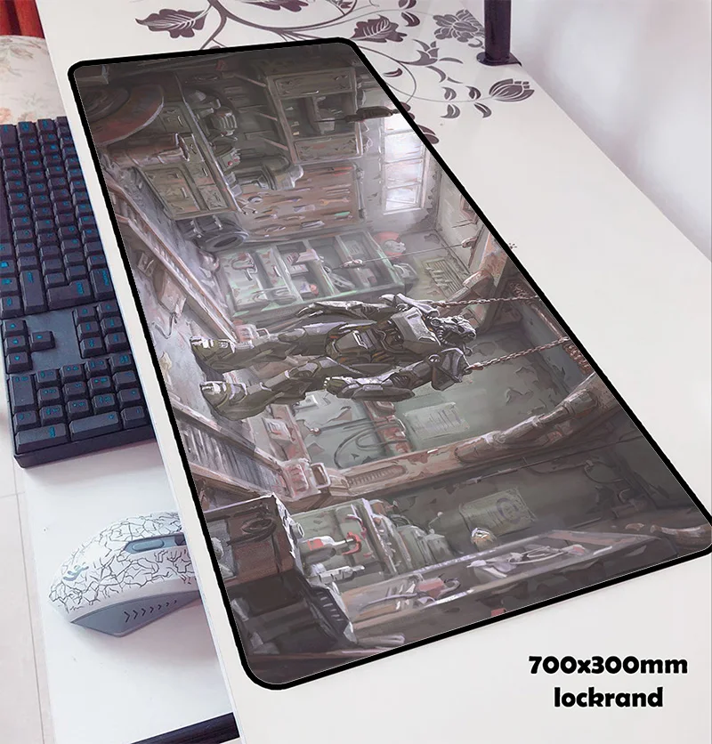 Falloutd 4 mouse pad 3d 700x300x3mm pad mouse notbook computer padmouse ...