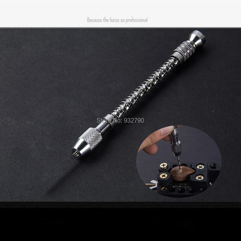 Spiral Drill Push Drill Hand&Spring Beading Jewelry Tool Bead Hole ...