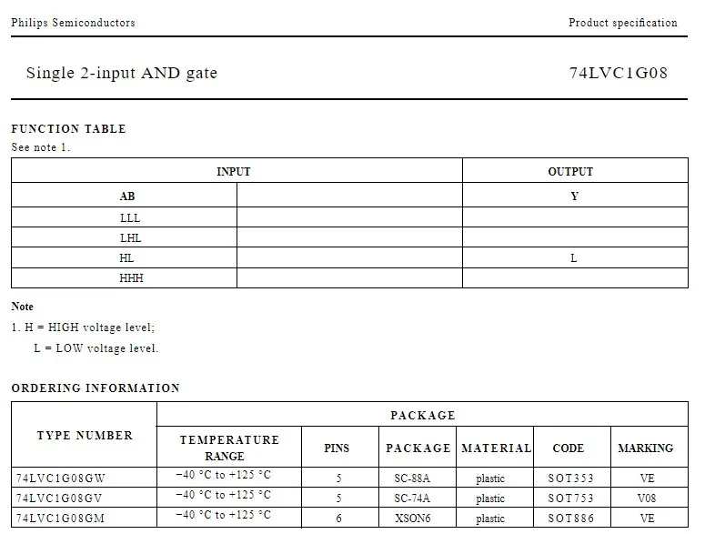 100 шт./лот 74LVC1G08GV 74LVC1G08GM 74LVC1G07GV 74LVC1G07GM 74LVC1G32GW ...
