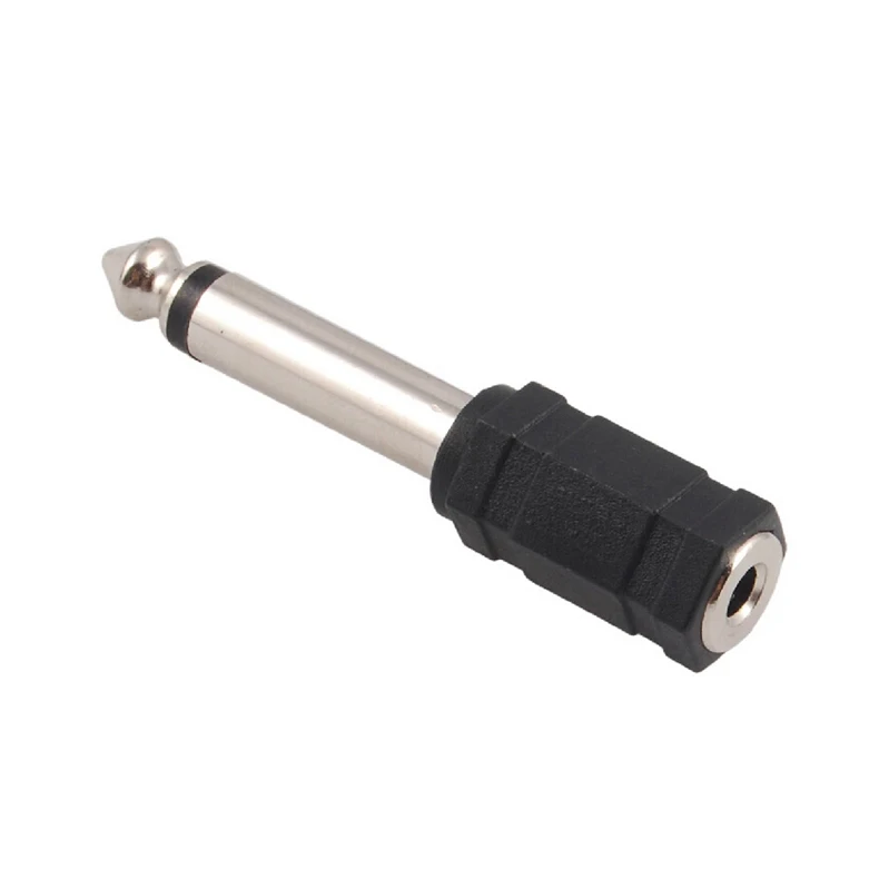 Free Shipping Studio flash sync cable connector 3.5 6.35 connector ...