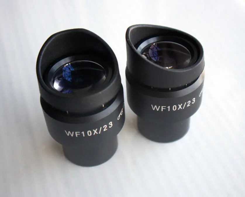WF10X/23mm Zoom Adjustable High Eyepoint Wide Angle Eyepiece Lens for ...