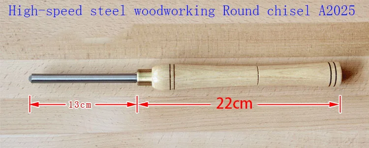 High speed steel woodworking Round chisel,A2025 round chisels for ...
