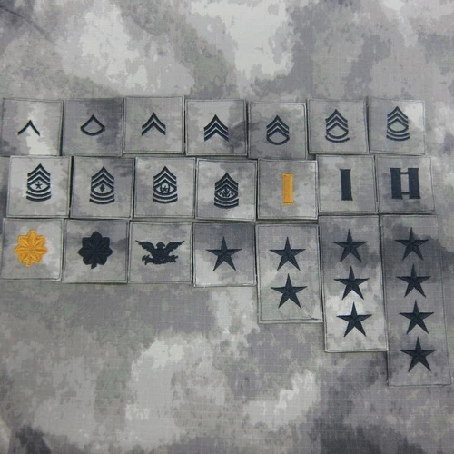 Airsoft Rank Patches