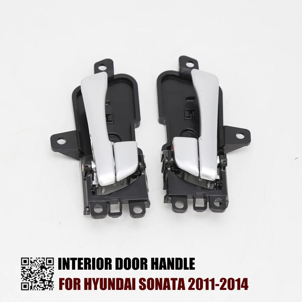 ONE PAIR INTERIOR DOOR HANDLE FOR HYUNDAI SONATA 2011 2014 RH:82620 ...