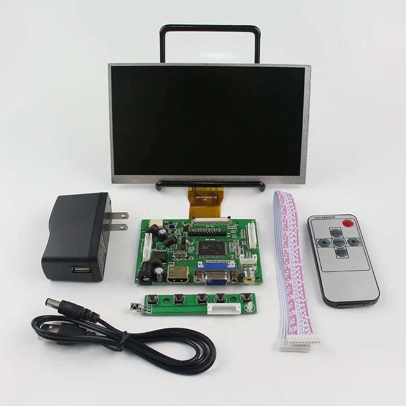 7inch Lcd Display Module 7 Lcd Screen For Raspberry Pi 3 With Holder