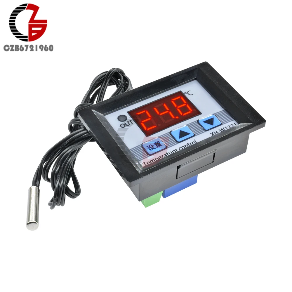 Aliexpress.com : Buy DC 12V LED Digital Temperature Controller ...