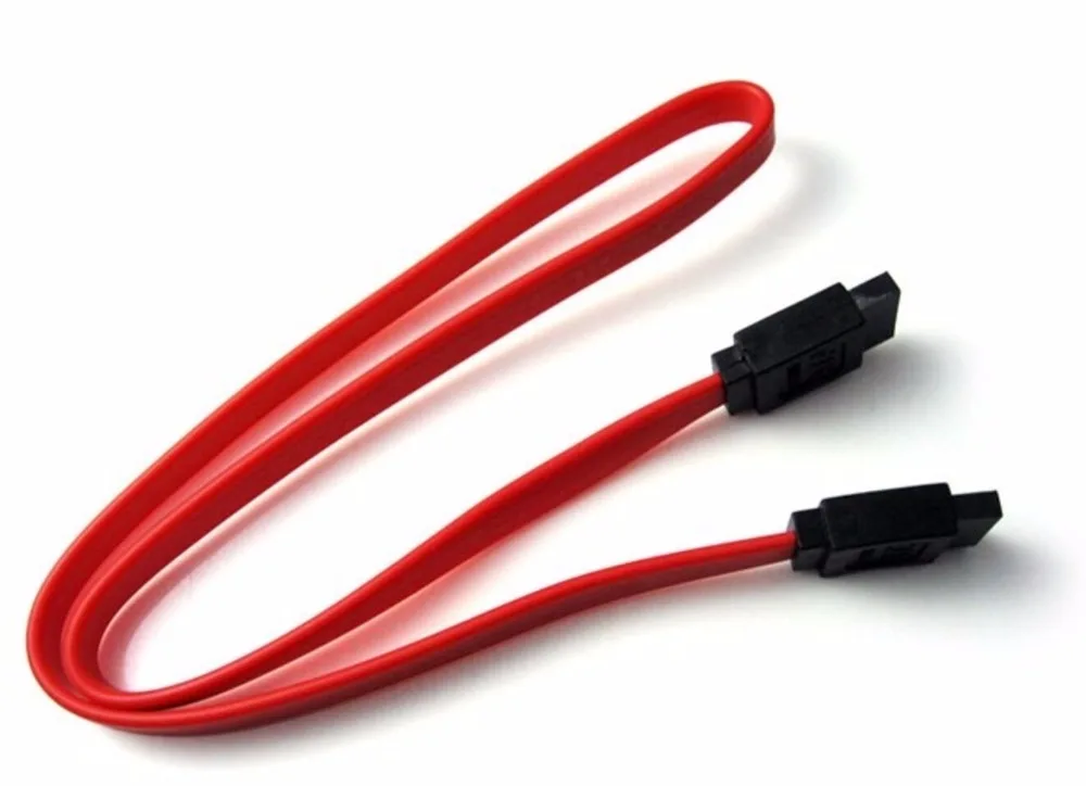 free ship 40CM Serial SATA II Data Cable Hard Disk Drive HD Data Cable ...