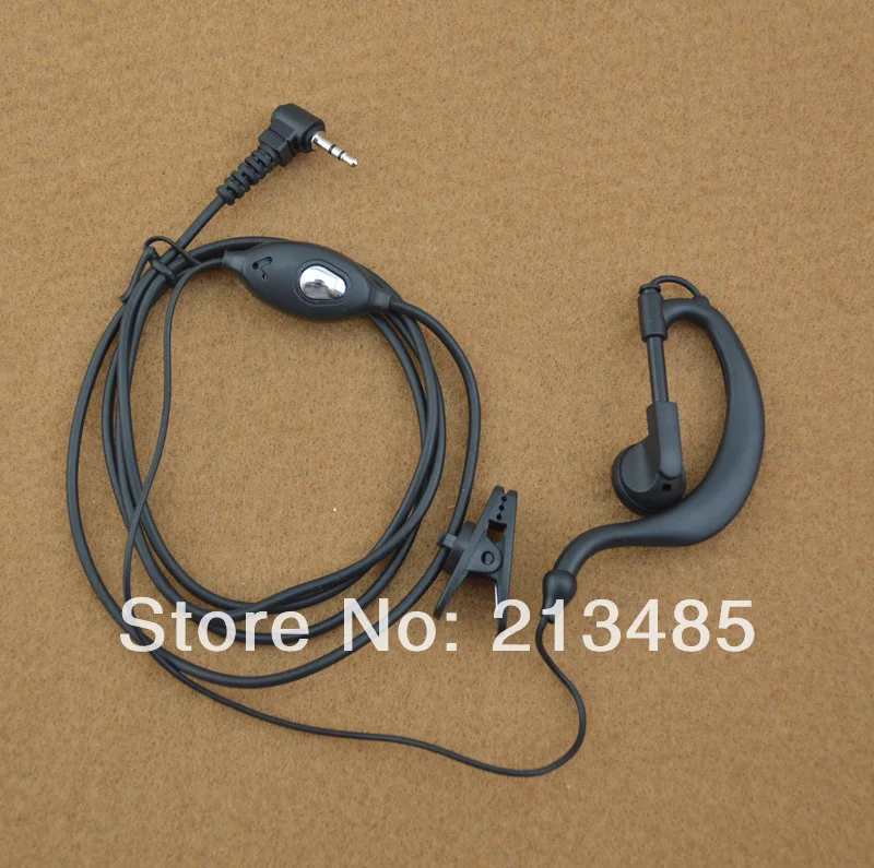 Uniden Radio 1-pin (2.5mm Jack) Earpiece Headset Microphone With Ptt ...