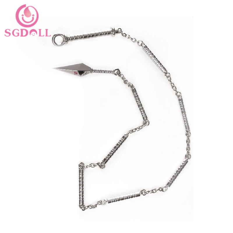[SGDOLL] 2017 New Anime Naruto Ninja Uzumaki Silver Metal Whip Chain ...