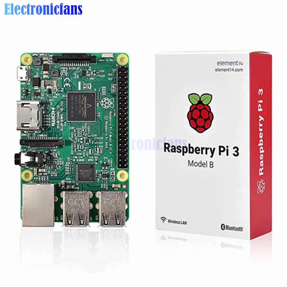 Classic Version Raspberry Pi 3 Model B Board 1GB Linux BCM2835 700 MHZ ...