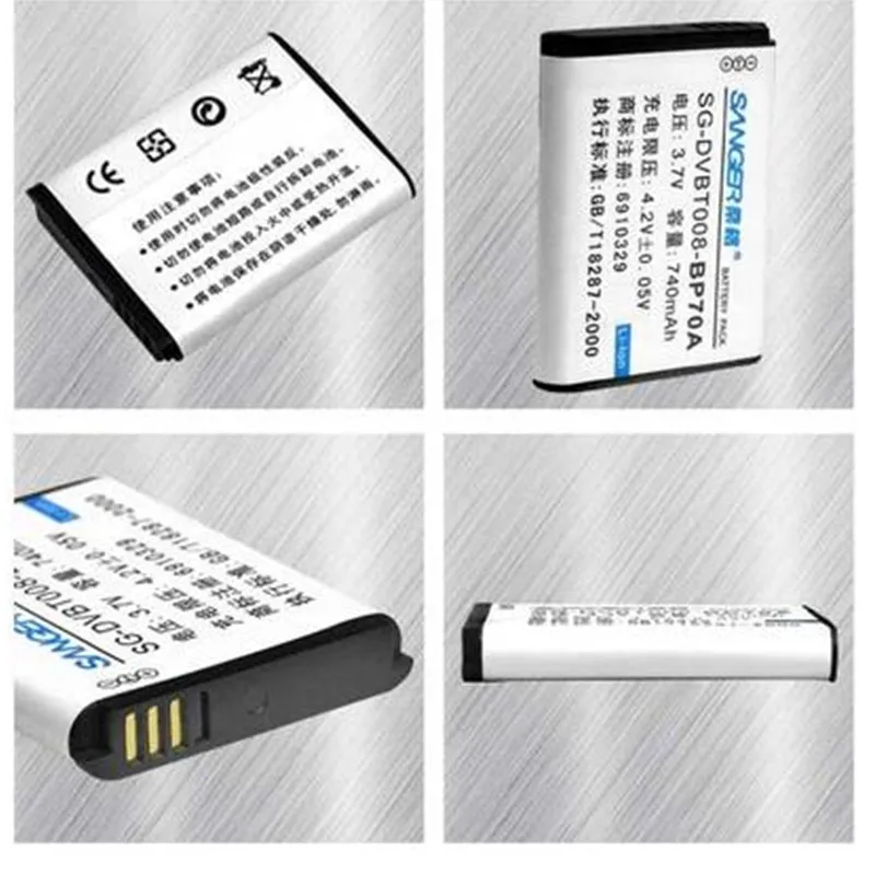 BP70A BP 70A Battery pack BP70 lithium batteries For Samsung ST60 ST61 ...