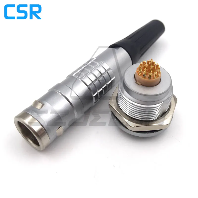 Waterproof Connector 19 pins,LEMO FGG.2K.319 /EGG.2K.319.CLL, metal ...
