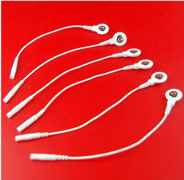 400pcs-200pair-Tens-Lead-Wire-Adapters-Medical-Snap-to-Pin-Adapter-2mm ...