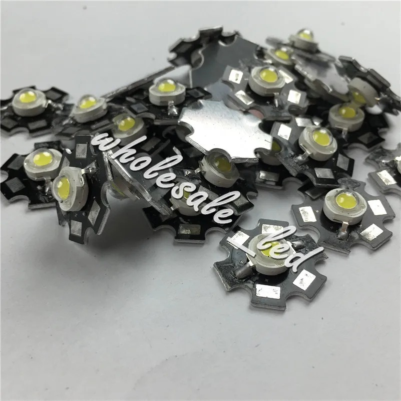 1000PCS 1W High Power LED Diode Light Emitter 1 Watt Warm white Neutral ...