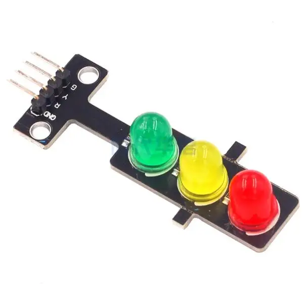 10pcs LED traffic light module / 5V / traffic light signal light module ...