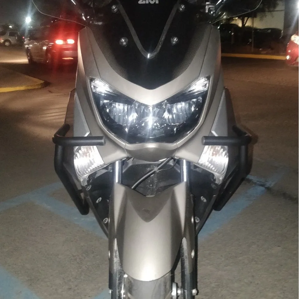 Wonderfull Modified Motorcycle NMAX Bumper side guard buffer bar ...