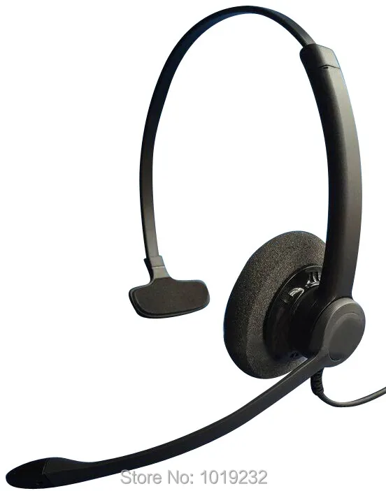 Free Shipping RJ11 RJ9 plug Headset call center Headset office phone ...