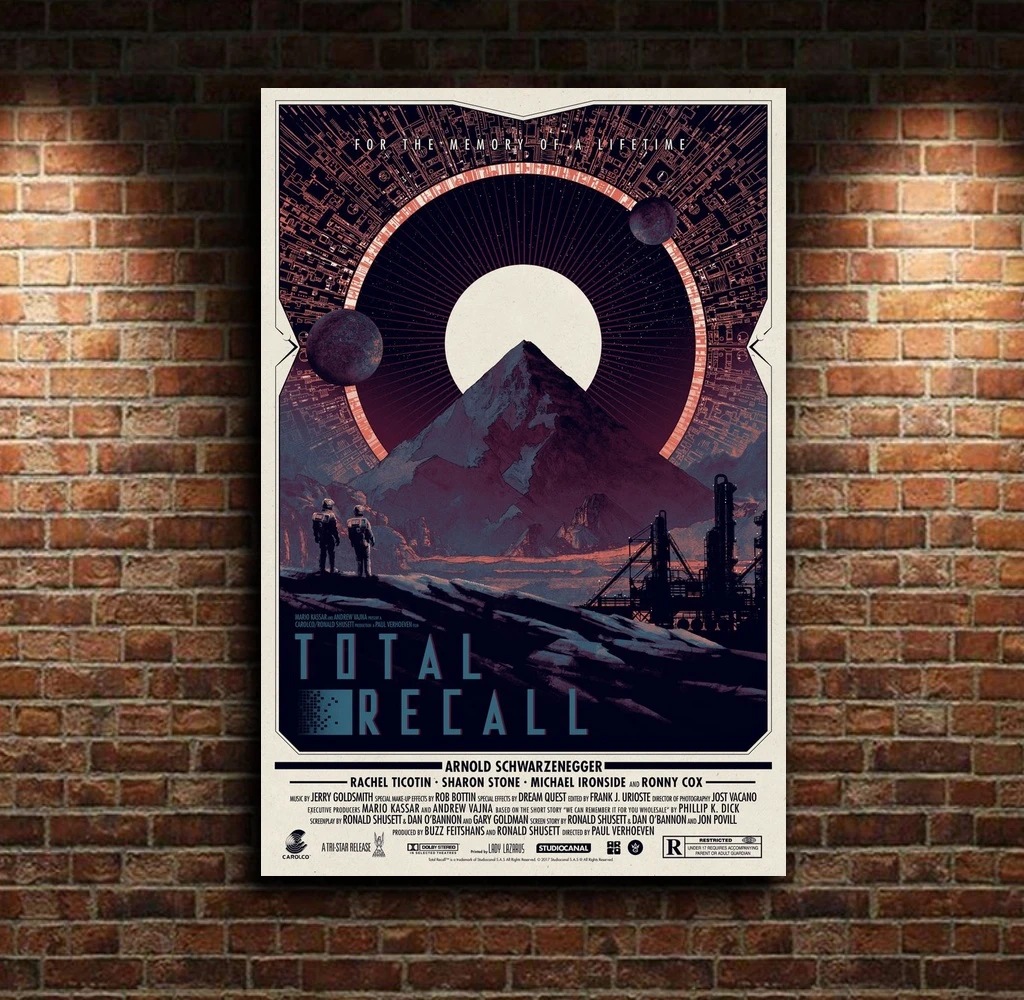 Total Recall 1990 Movie Poster