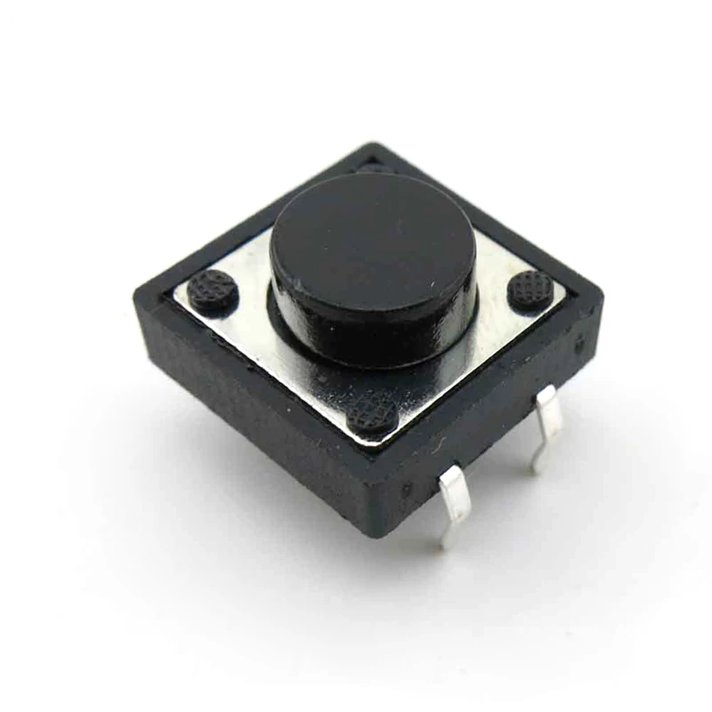 50PCS Micro Jog Switch Mini 4 Pins Vertical Button Switch Momentary ...