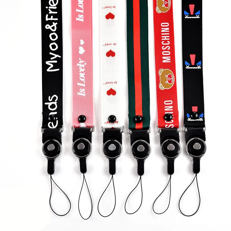 Mobile Phone Lanyard Neck Rope Detachable Neck Strap Lanyard Wide Strap ...