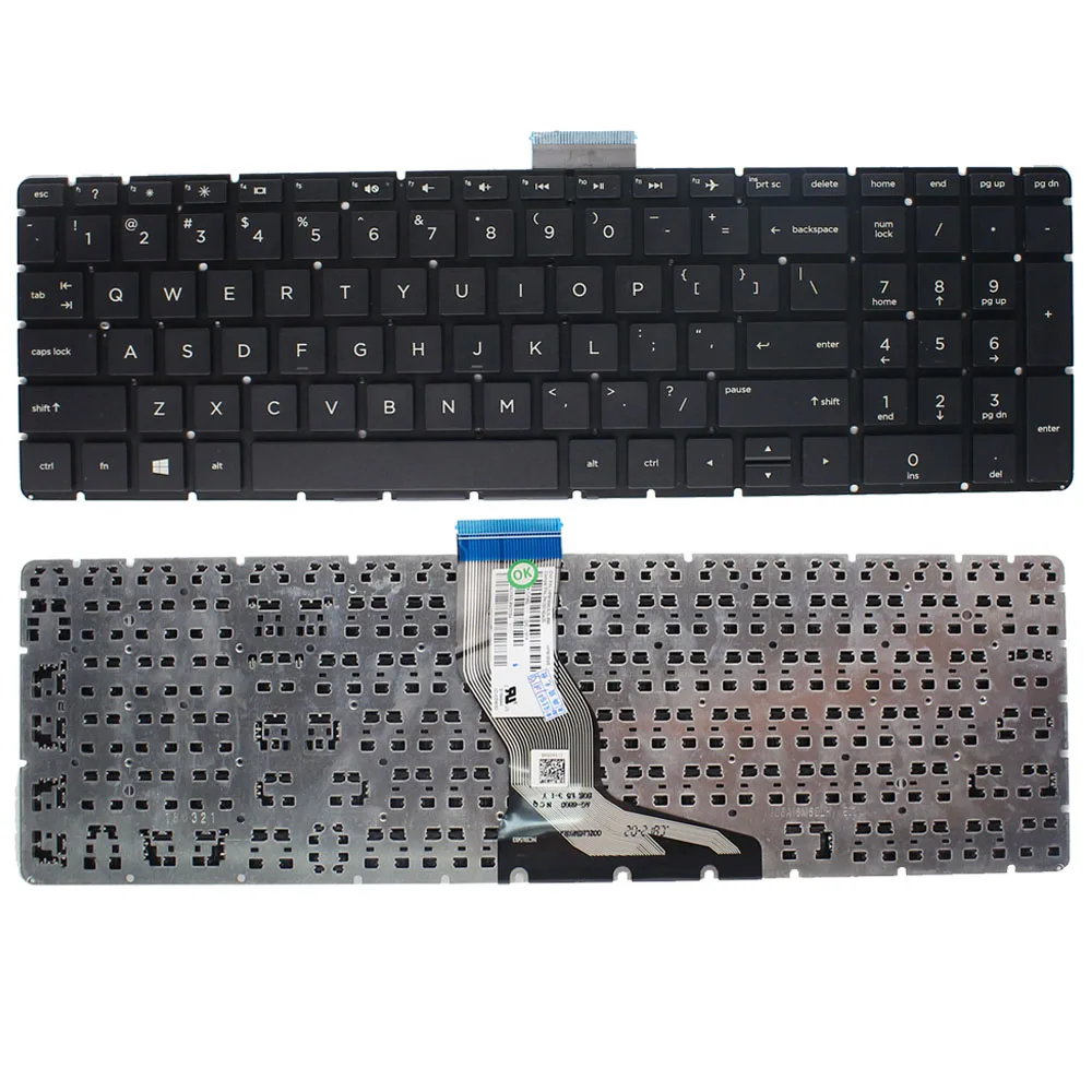 New-Laptop-keyboard-For-HP-256-G6-255-G6-250-G6-US-English-keypad-keys ...