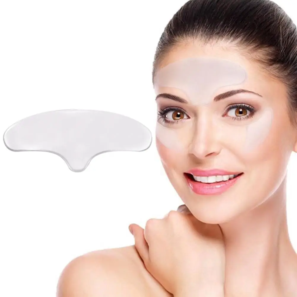 1pcs Silicone Sleep Forehead Face Stickers Forehead Anti Wrinkle Facial ...