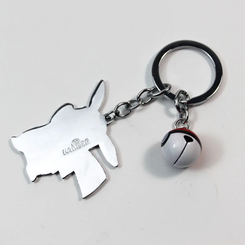 Pokemon Pikachu Anime Metal Keychain - KawaiiMerch.com