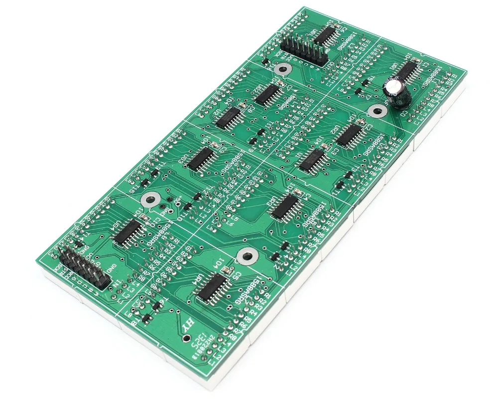 Monday Kids 16x32 Dot Matrix Control Display Module DIY Kit Dual-Color ...